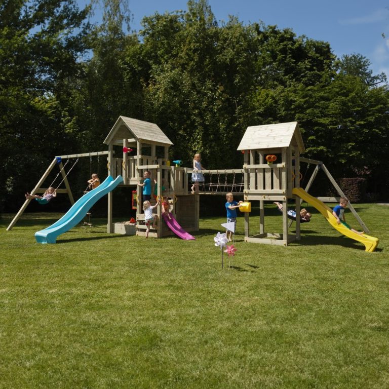Blue Rabbit Play Towers - Active Garden