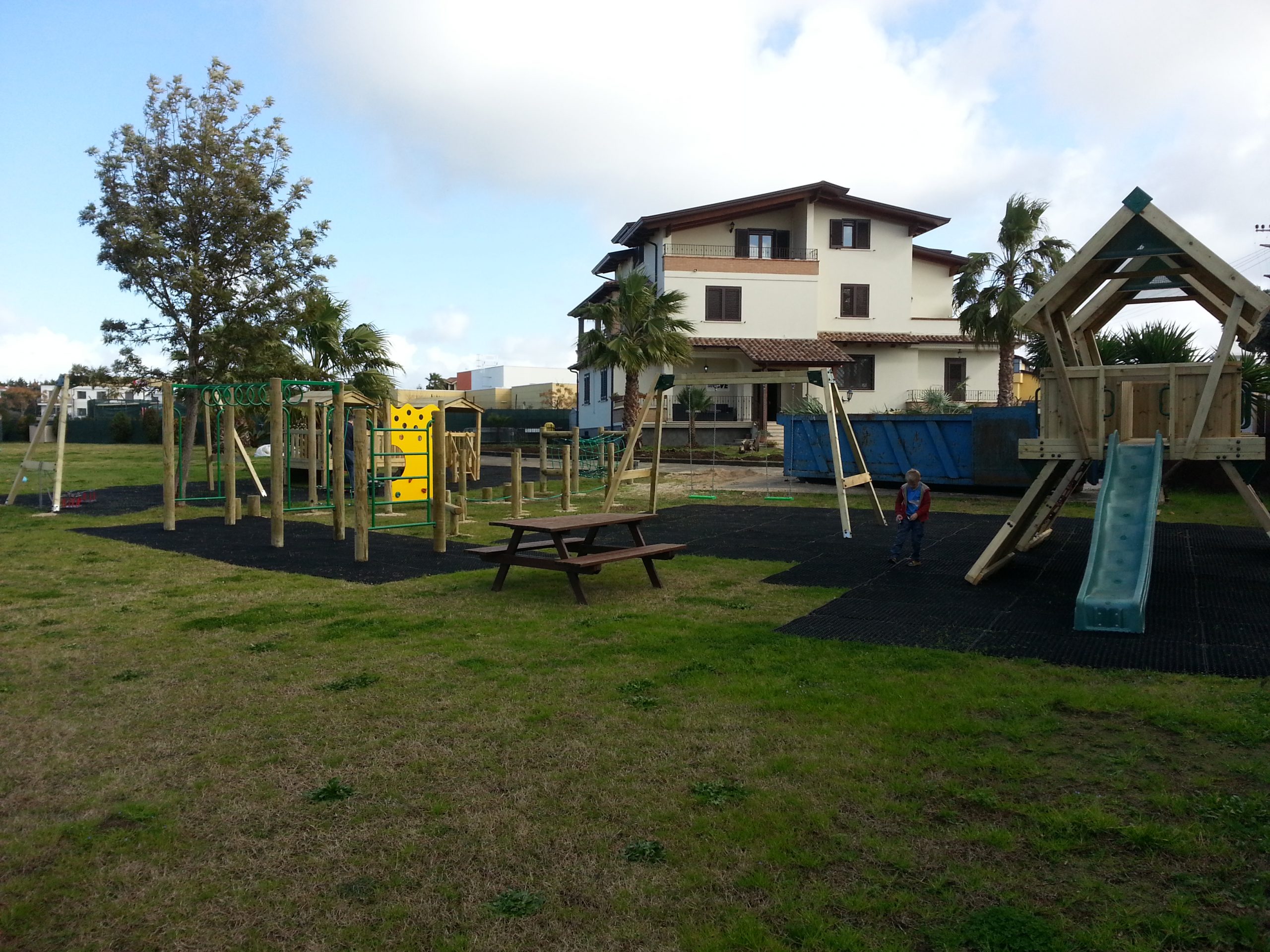 NATO base in Naples, Italy - Active Garden