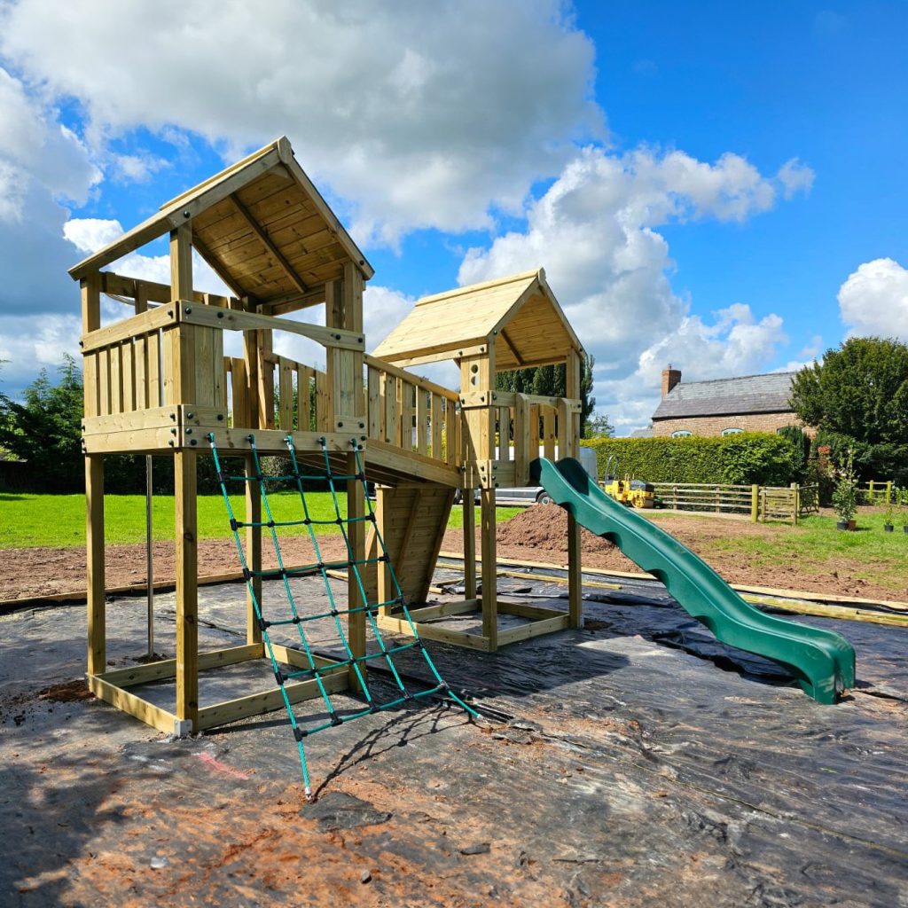 Climbing Frames & Play Towers for Playgrounds | Active Garden