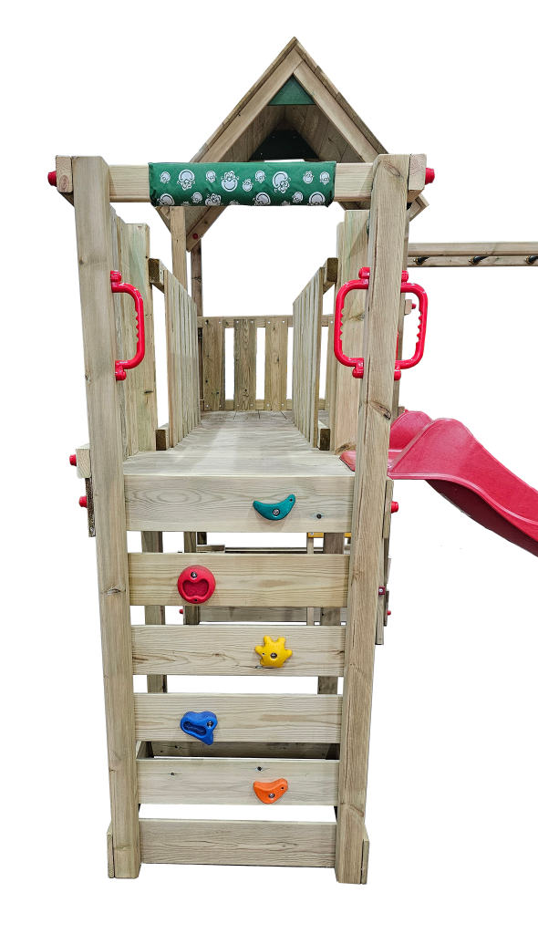 "Adventure Time" Corner climbing frame , INSTALLED - Active Garden