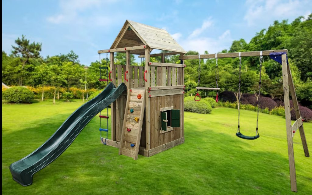 "Adventure Time" Adventurer's Outpost climbing frame - Active Garden